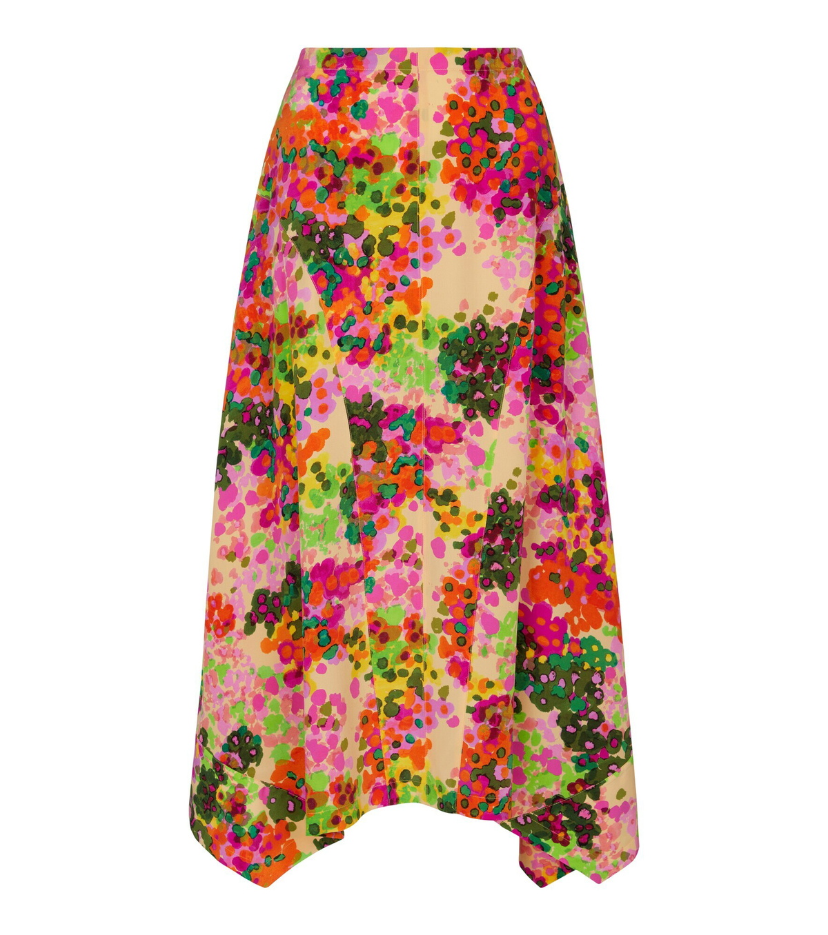 Stella McCartney - Naya floral silk midi skirt Stella McCartney