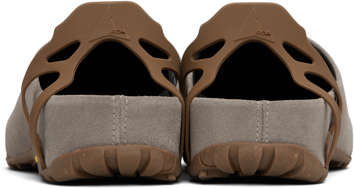 ROA Gray Fedaia Mules ROA
