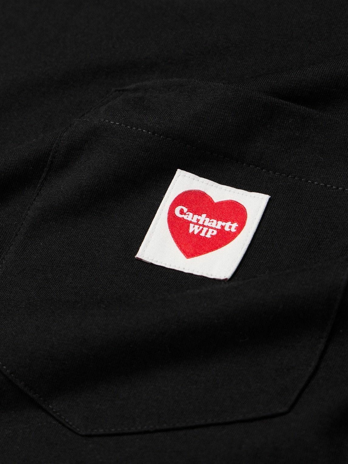 Carhartt WIP - Logo-Appliquéd Cotton-Jersey T-Shirt - Black Carhartt WIP