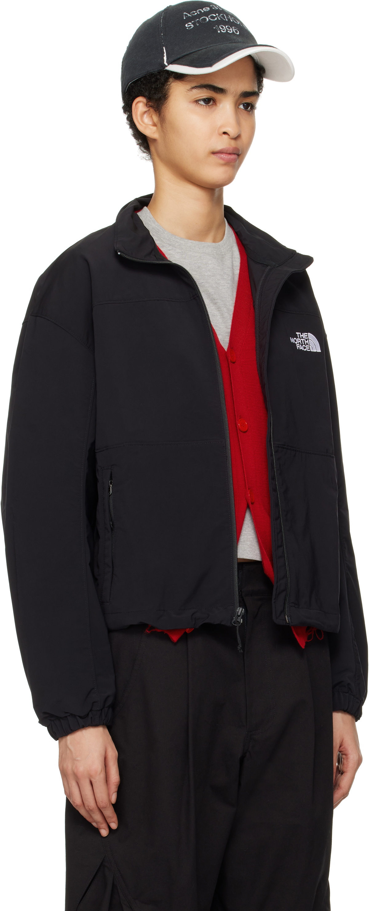 The North Face Black Easy Wind Track Jacket The North Face