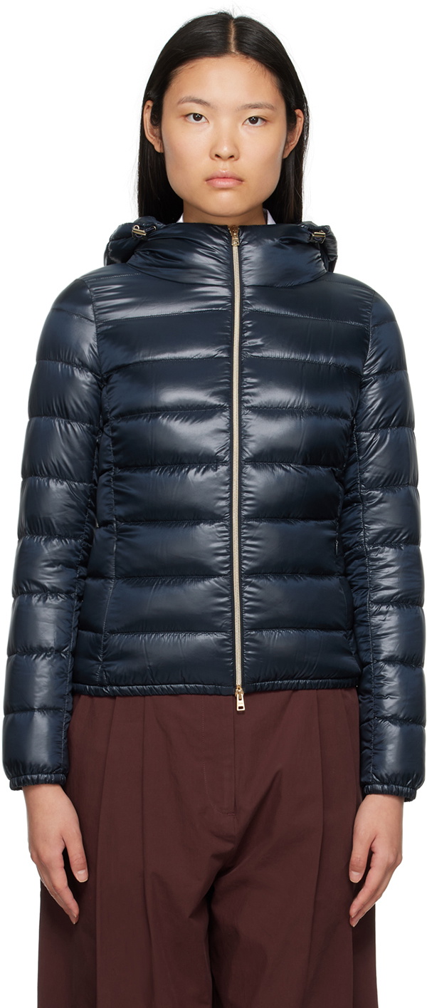 Herno Navy Giada Down Jacket Herno