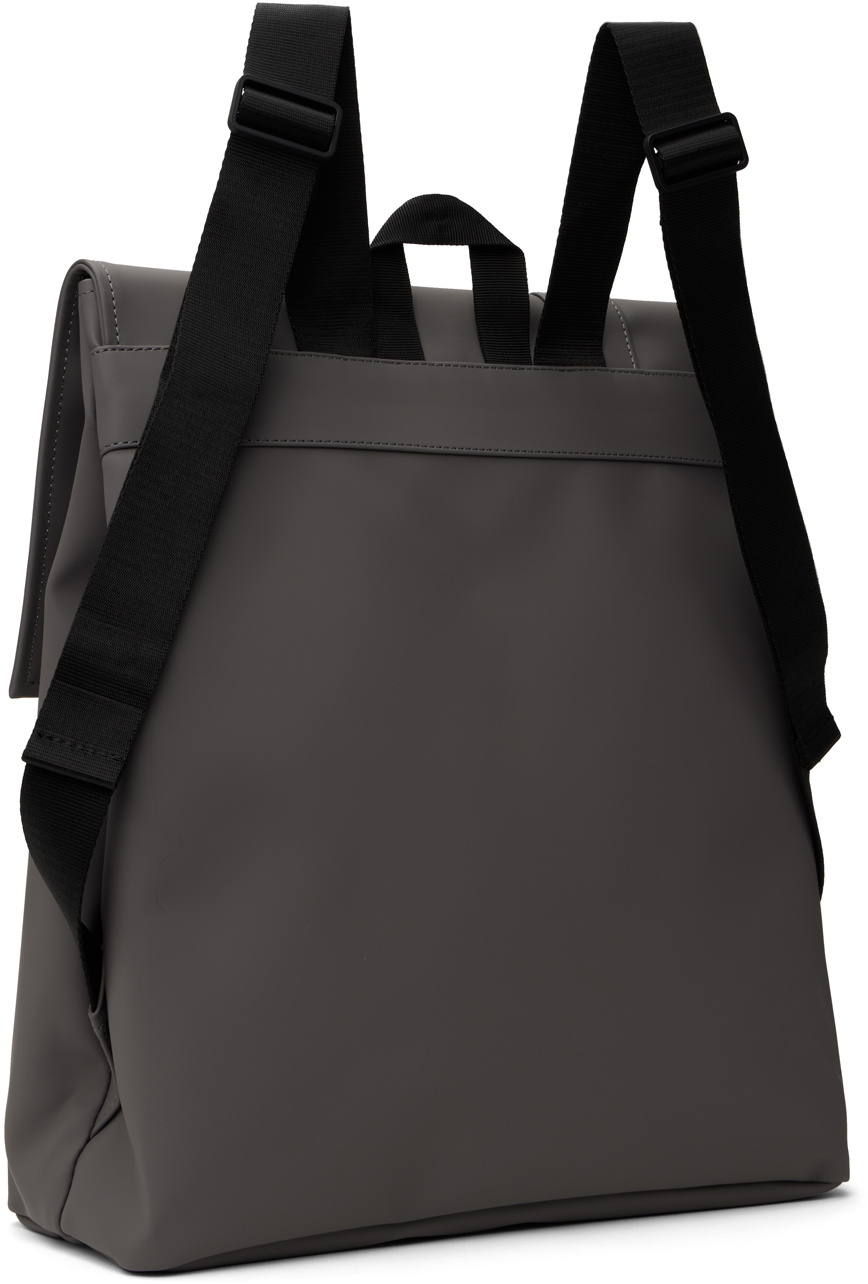 RAINS Gray MSN Backpack Rains