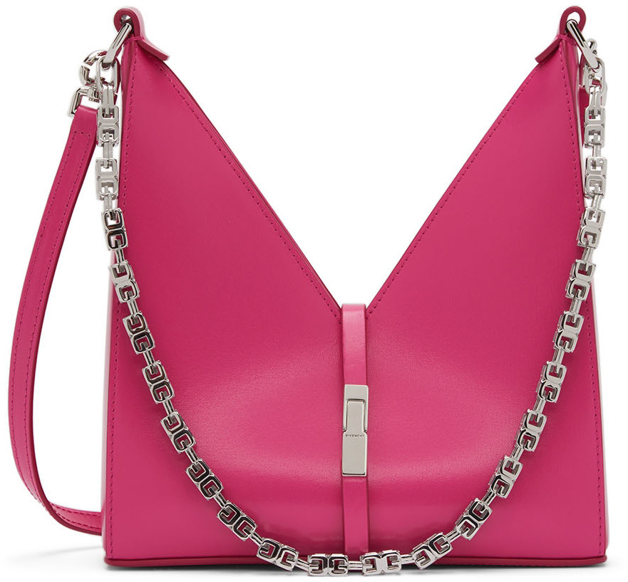 Givenchy Pink Mini Cut-Out Shoulder Bag Givenchy