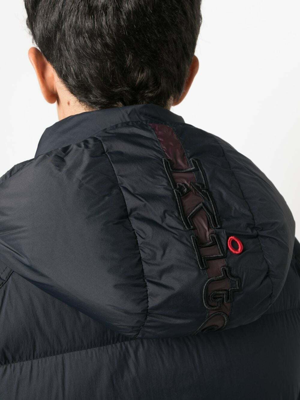 KITON - Nylon Short Down Jacket Kiton