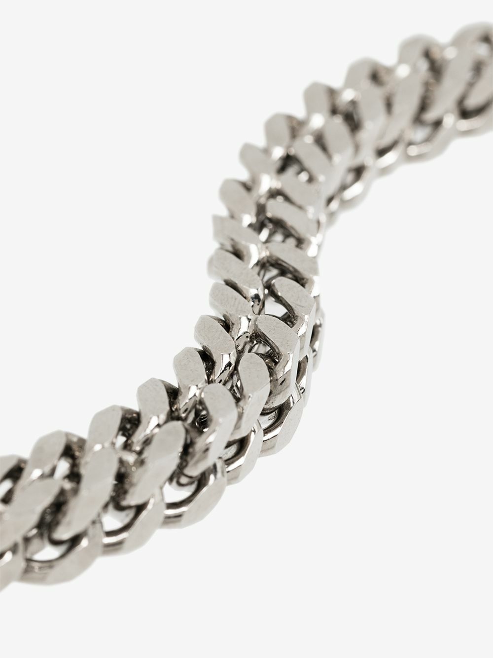 1017 ALYX 9SM Silver Tone Cubix Chain Necklace 1017 ALYX 9SM