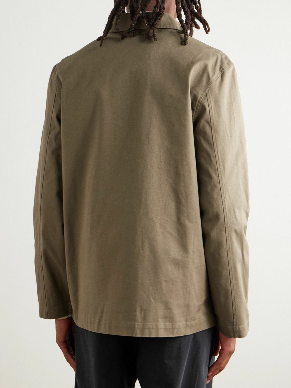 Officine Générale - Uriel Cotton-Twill Overshirt - Brown Officine Generale