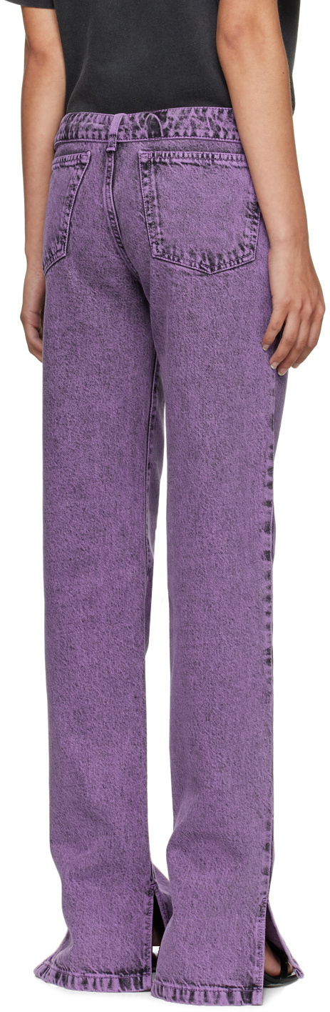AVAVAV Purple Faded Jeans AVAVAV