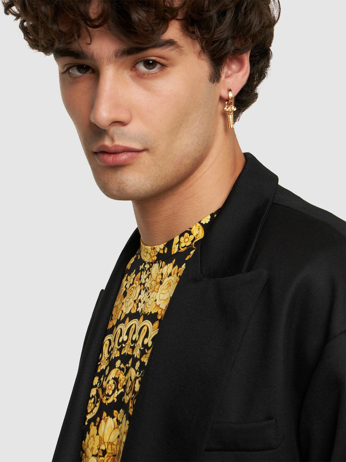 VERSACE Greek Temple Earrings Versace