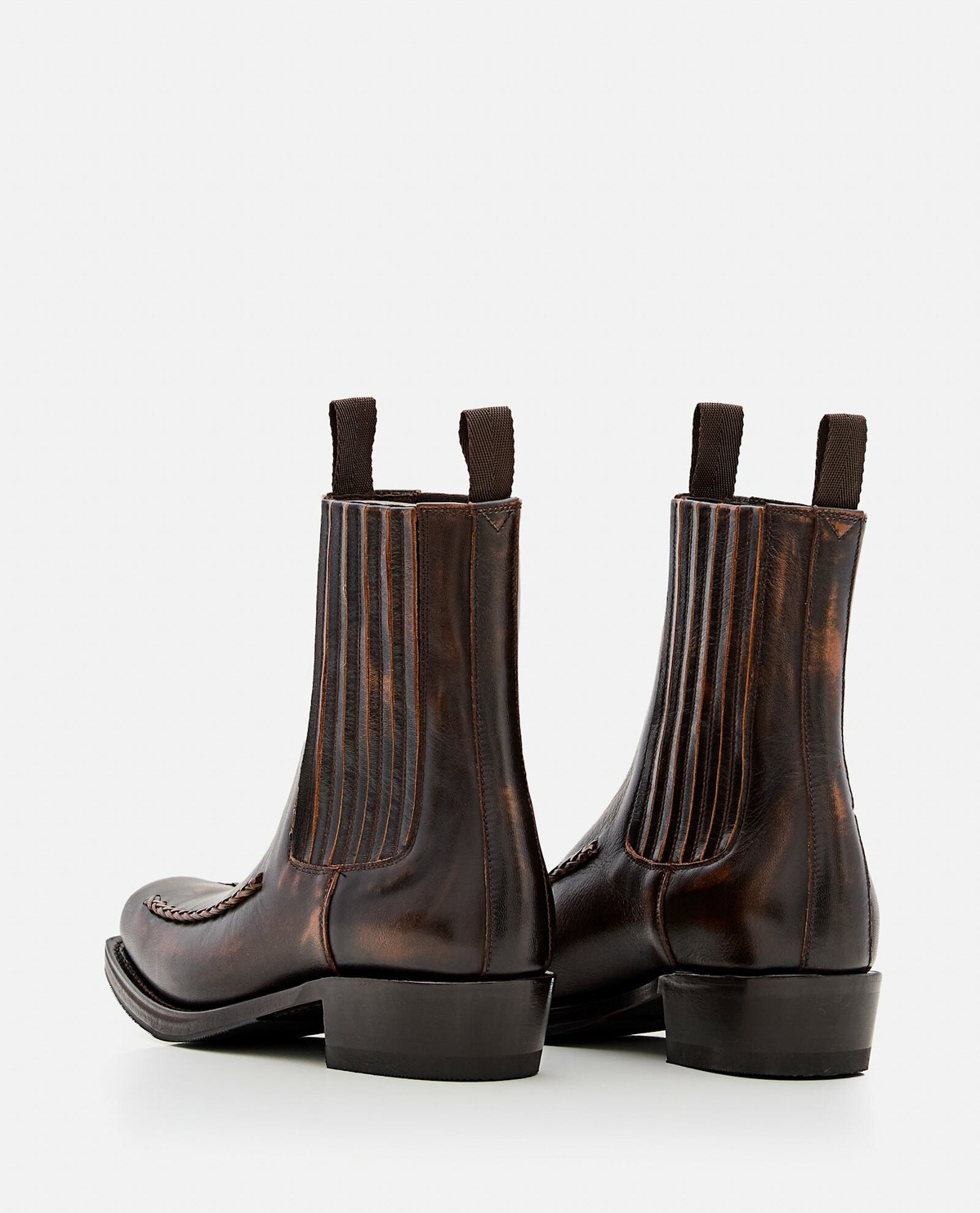 Hereu Agulla Square Toe Chelsea Boots HEREU
