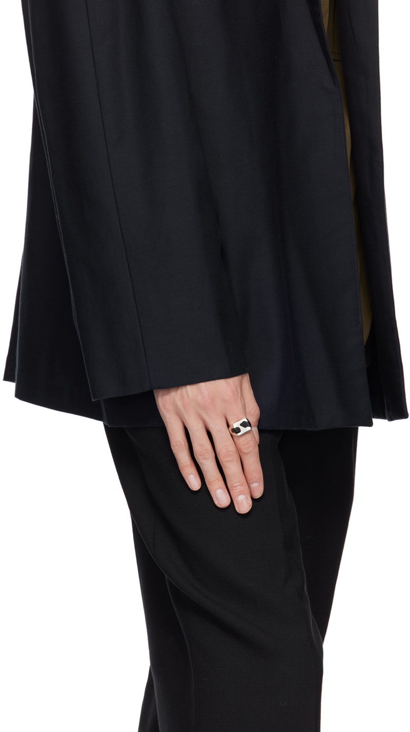 Ellie Mercer Silver Two Piece Ring Ellie Mercer