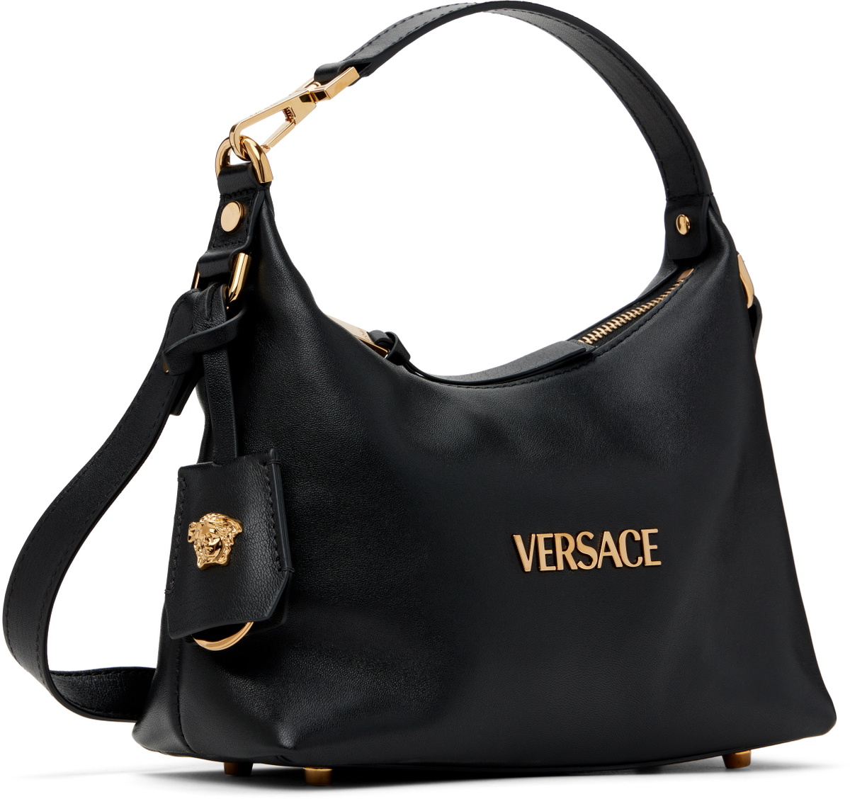 Versace Black Tag Handbag Versace