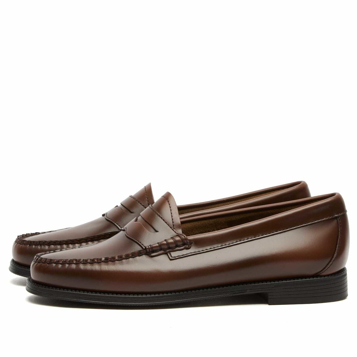 Bass Weejuns Women's Weejun II Penny Loafer in Cognac Leather Bass Weejuns