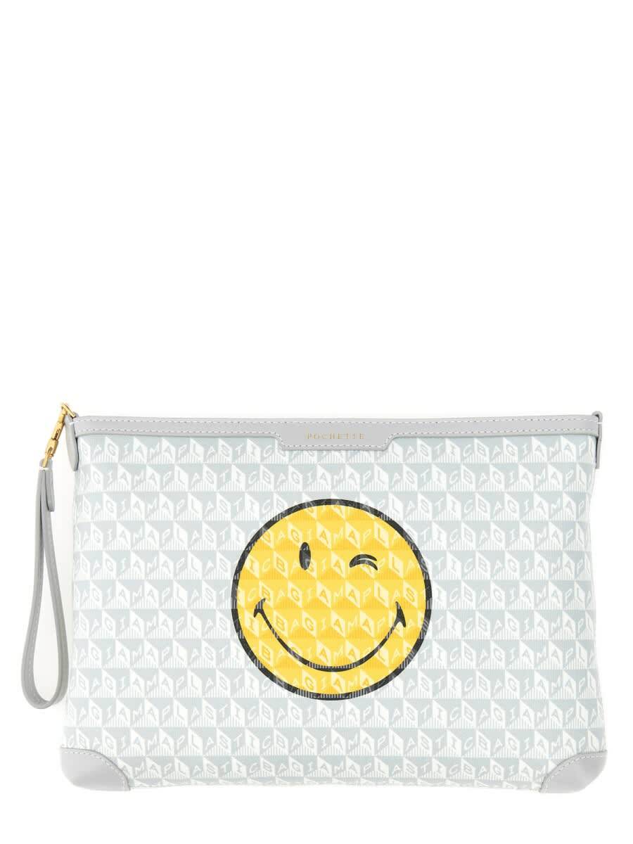 Anya Hindmarch I Am Plastic Bag Clutch Anya Hindmarch