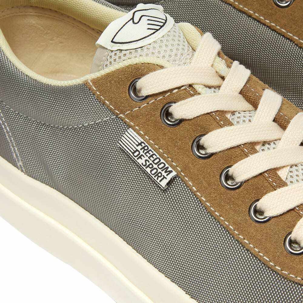 Stepney Workers Club Men's Dellow Track Nylon Sneakers in Silver ...
