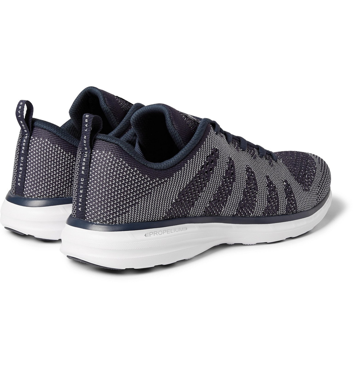 APL Athletic Propulsion Labs - TechLoom Pro Running Sneakers - Blue APL ...