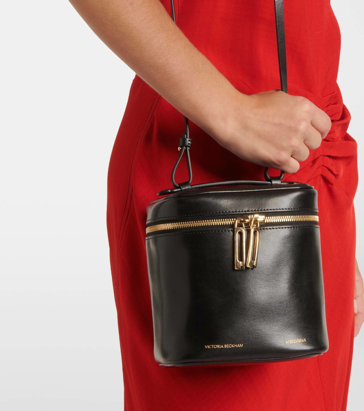 Victoria Beckham Vanity Cube leather shoulder bag Victoria Beckham
