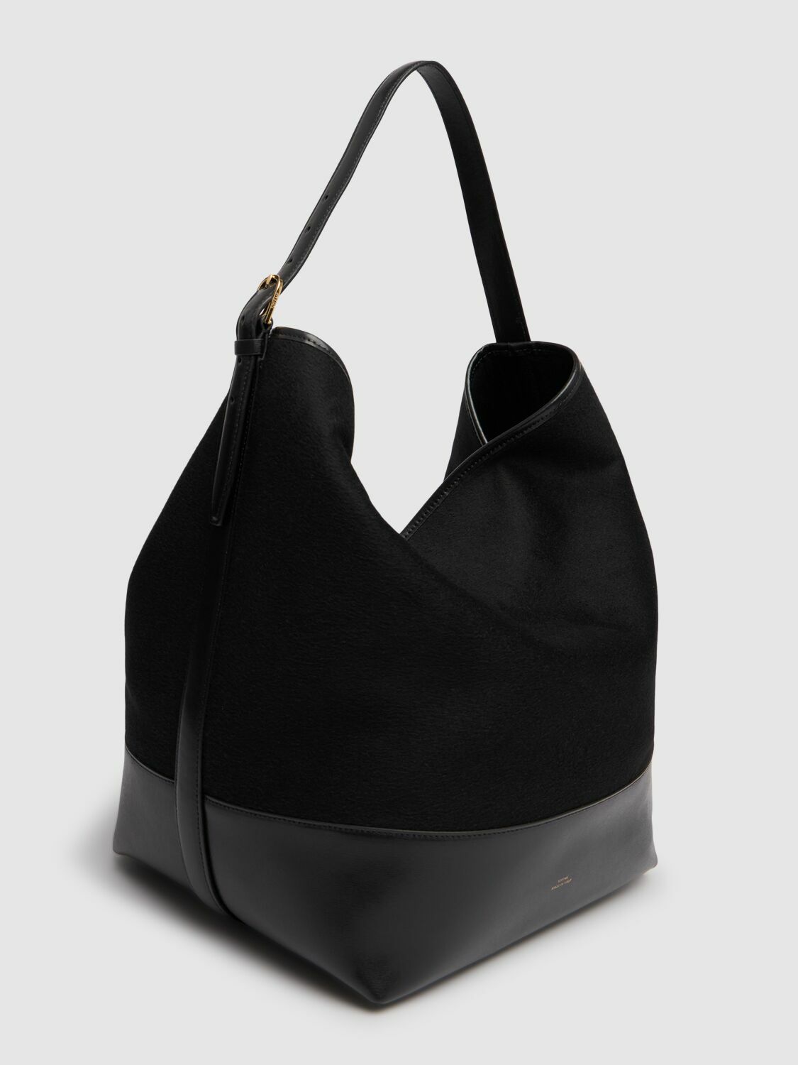 TOTEME Belted Doublé Wool Tote Bag Toteme
