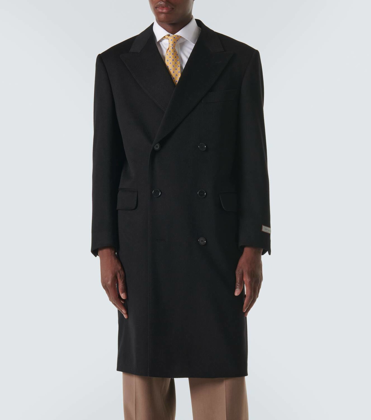 Canali Wool and cashmere overcoat Canali
