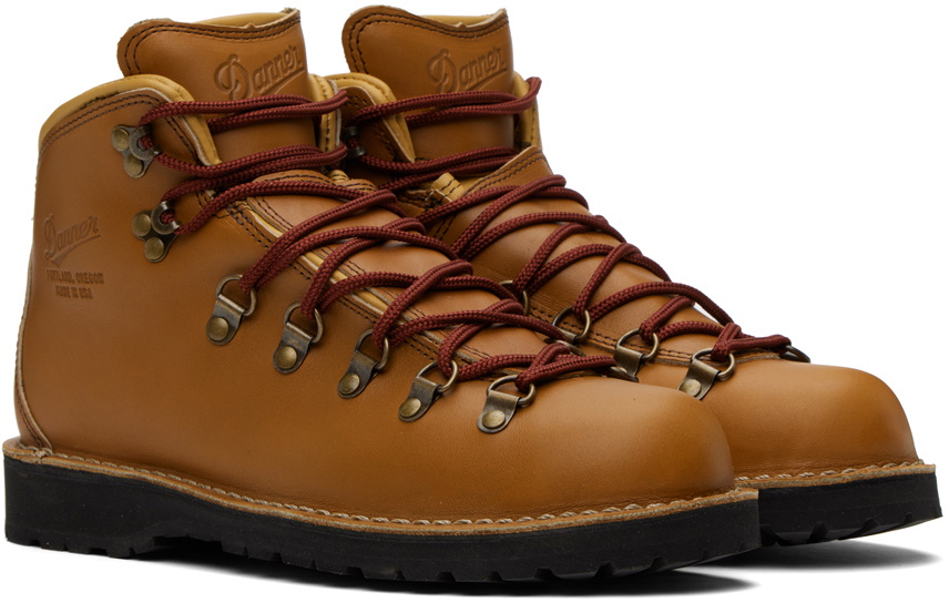 Danner Tan Mountain Pass Boots Danner