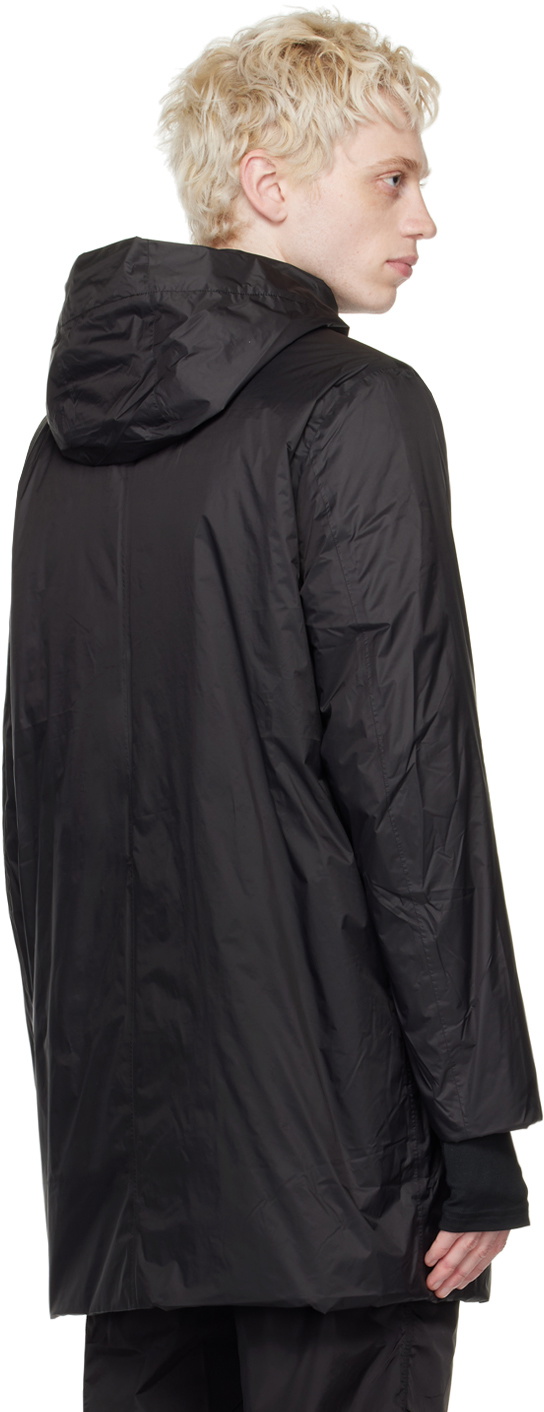 RAINS Black Fuse Coat Rains