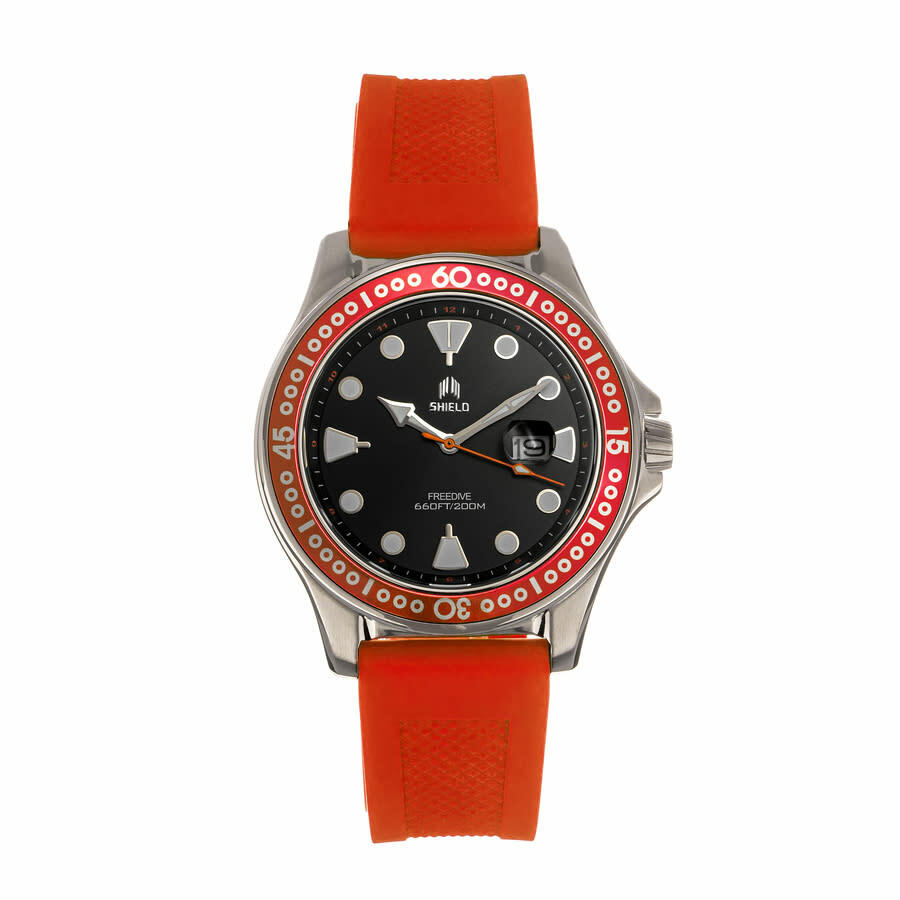 Shield Freedive Quartz Black Dial Mens Watch SLDSH115-2 Shield