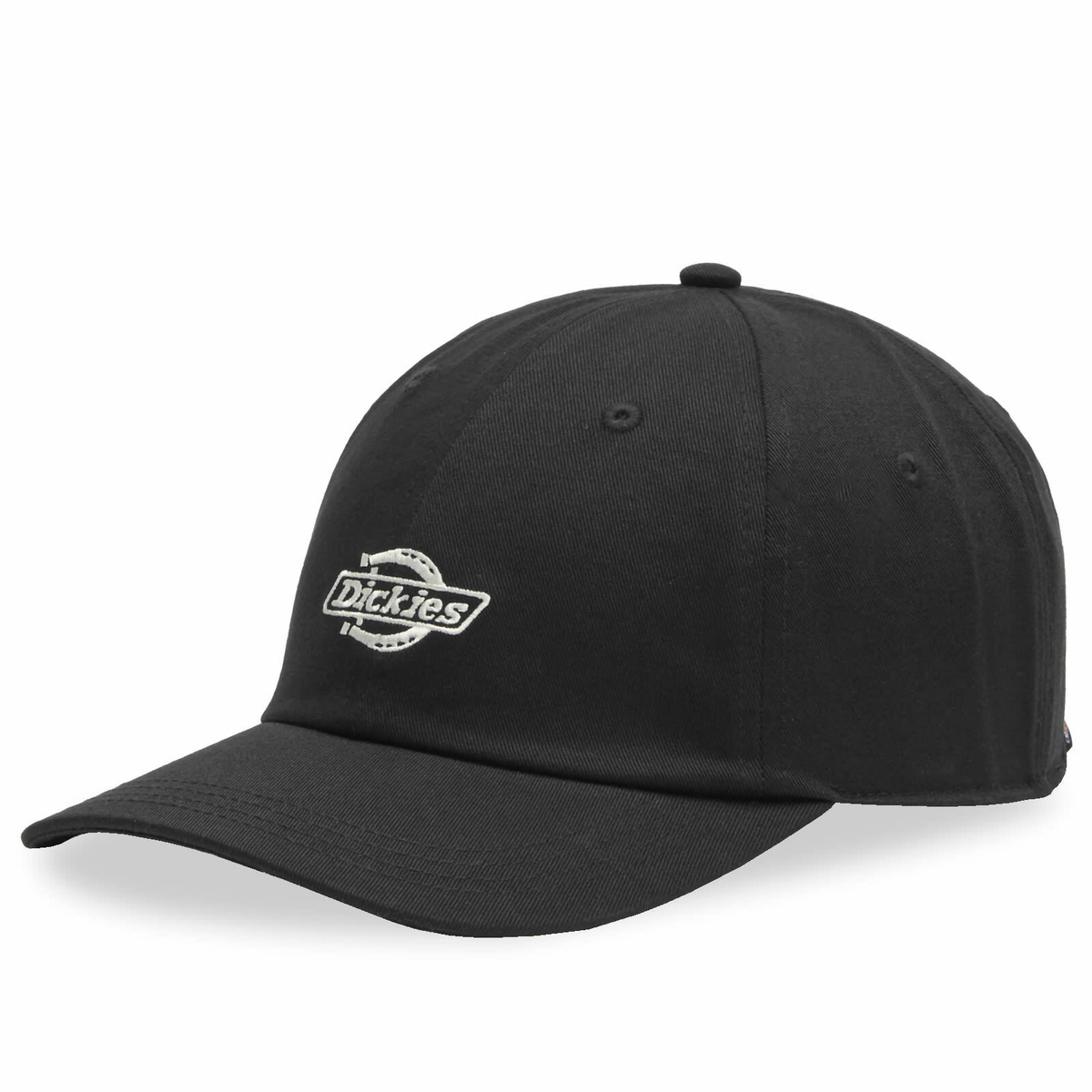 Dickies Men's Essential Dad Cap in Black Dickies Construct