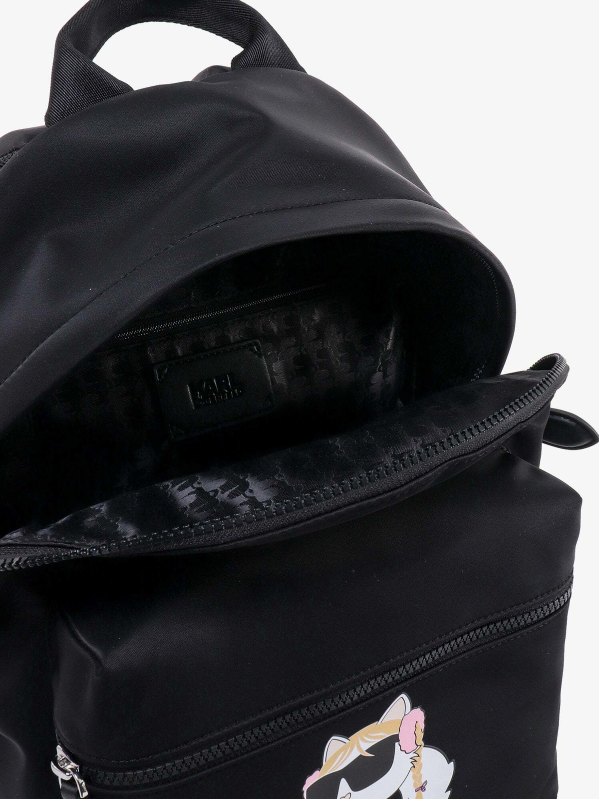 Karl Lagerfeld Backpack Black Womens Karl Lagerfeld