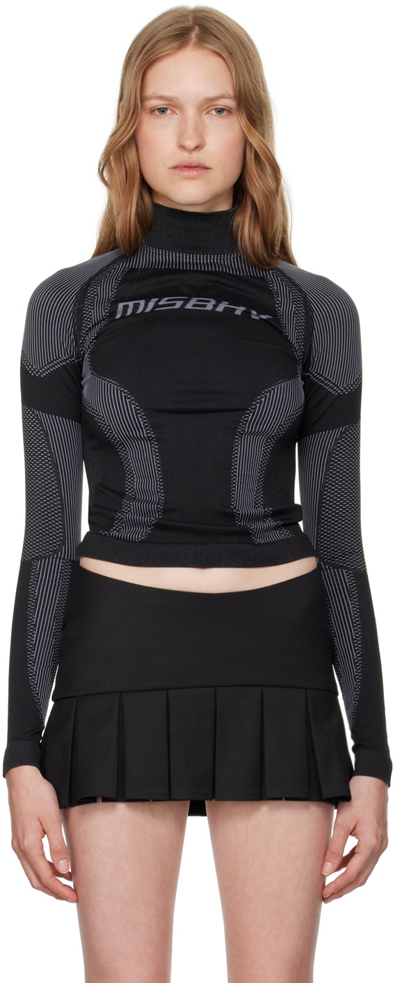 MISBHV Black Sport Long Sleeve Sport Top MISBHV
