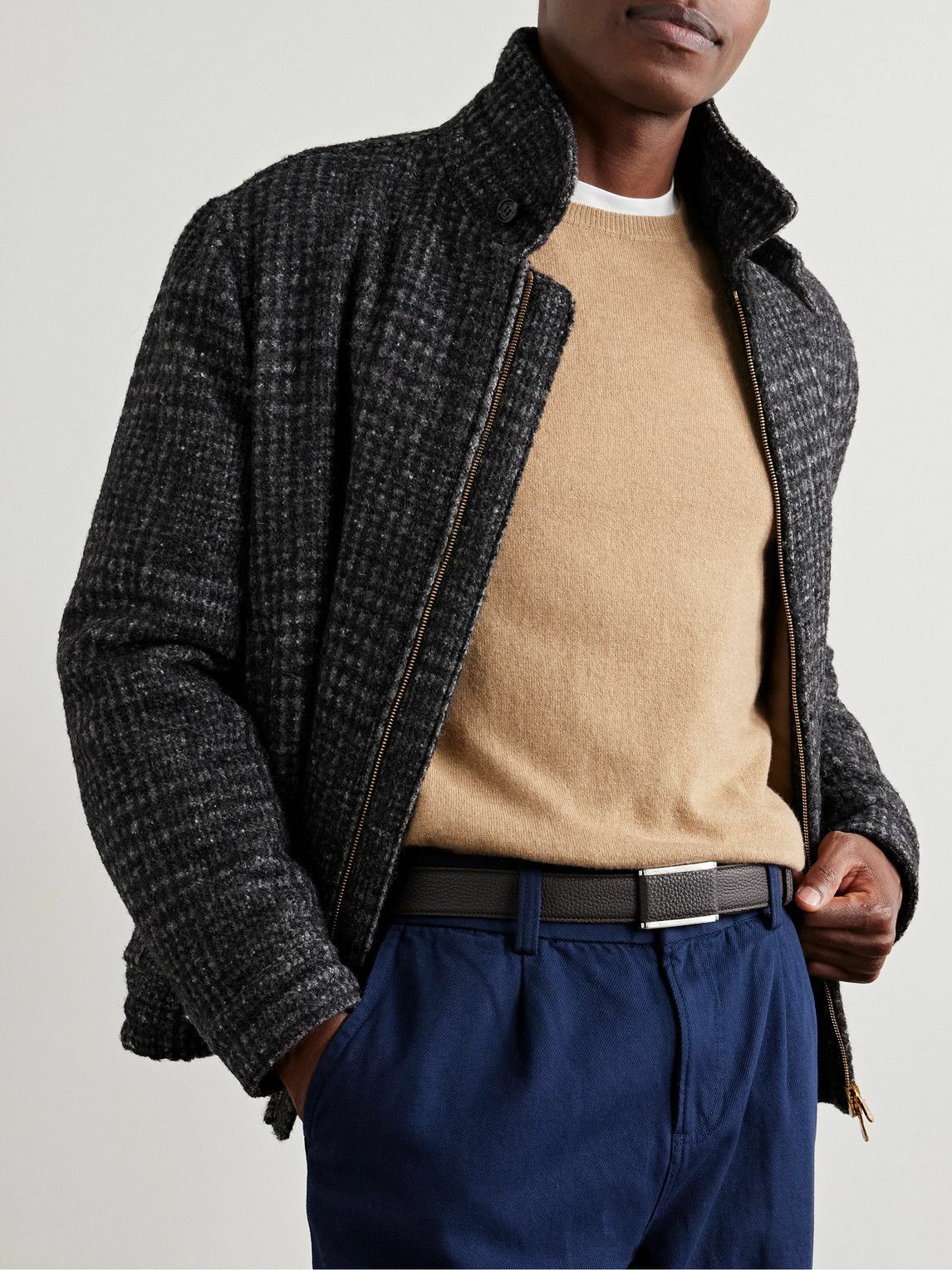 Dunhill - 3cm Full-Grain Leather Belt Dunhill