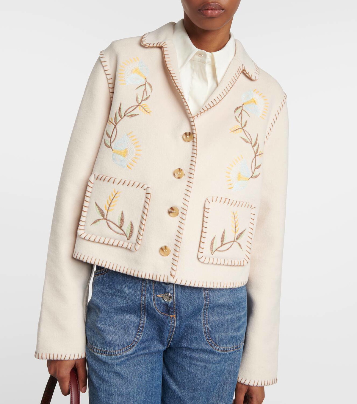 Rixo Sunday embroidered jacket Rixo