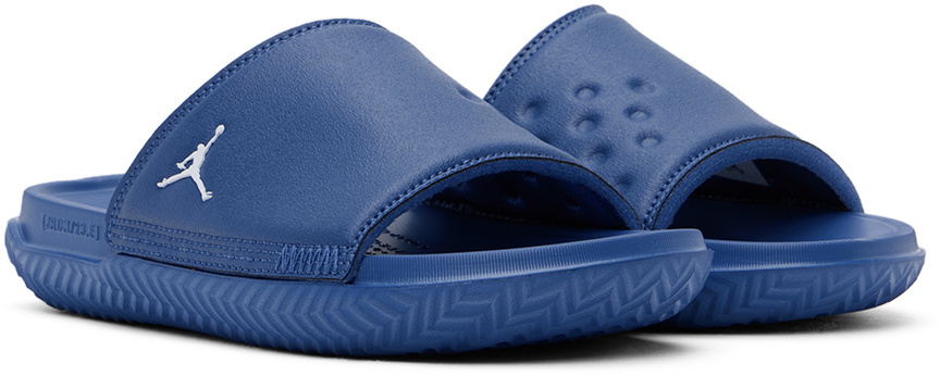 Nike Jordan Kids Blue Jordan Play Big Kids Slides Nike Jordan Brand