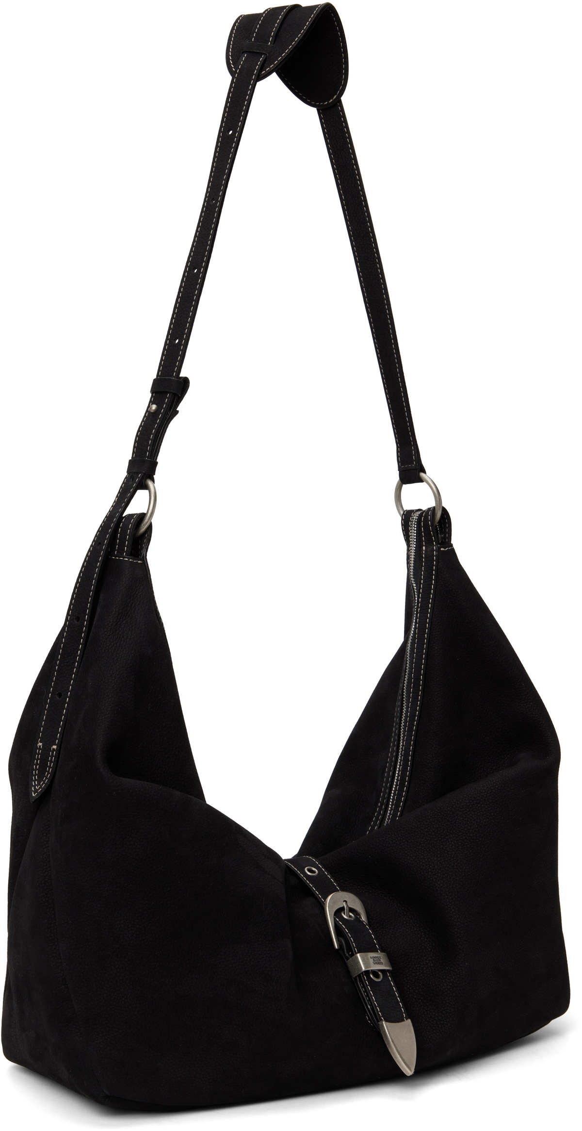MARGESHERWOOD Black Belted Bag MARGESHERWOOD