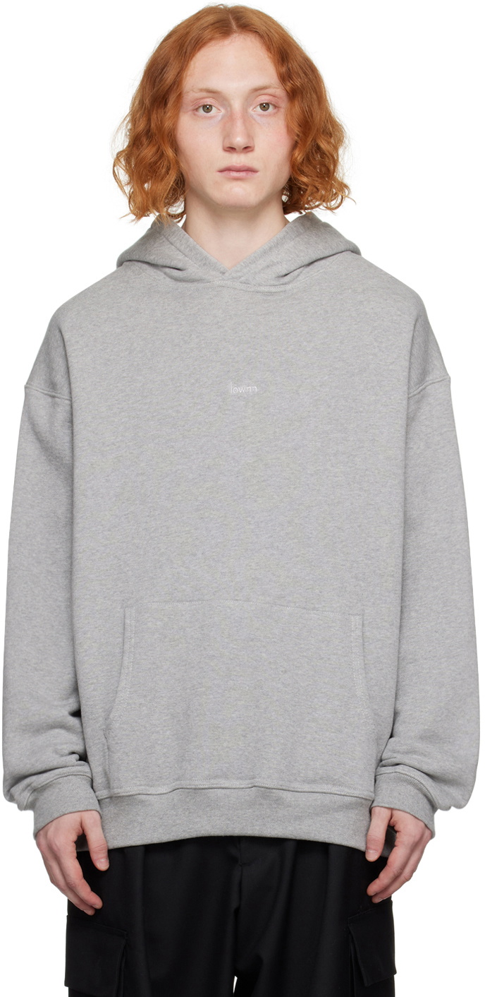 Lownn Gray Signature Hoodie Lownn