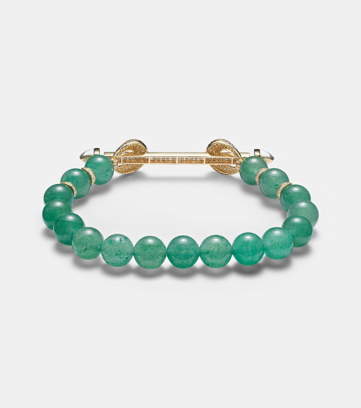 Ananya Chakra 18kt gold bracelet with gemstones Ananya