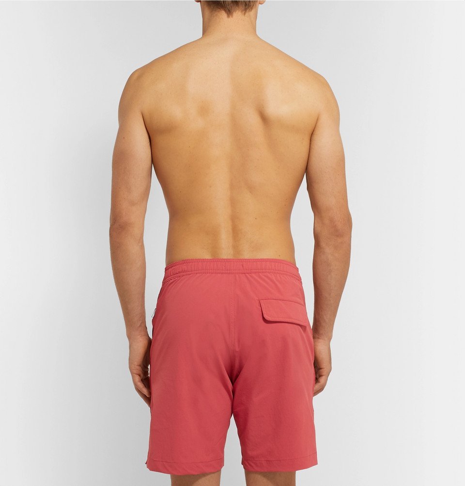 Onia - Calder Mid-Length Swim Shorts - Red Onia