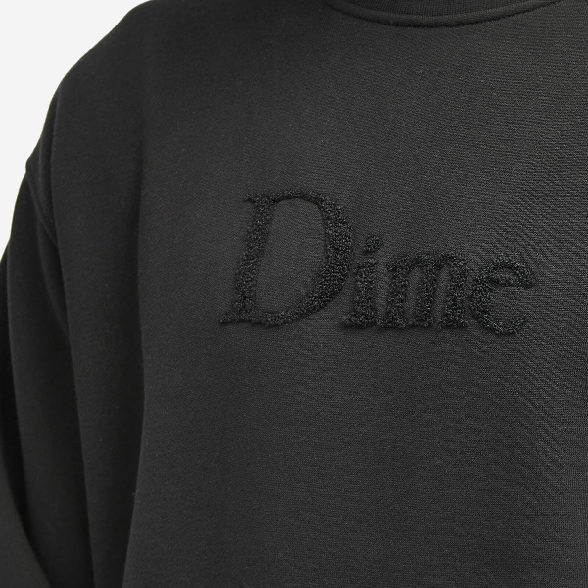 Dime Men's Classic Logo Sweatshirt in Black Dime