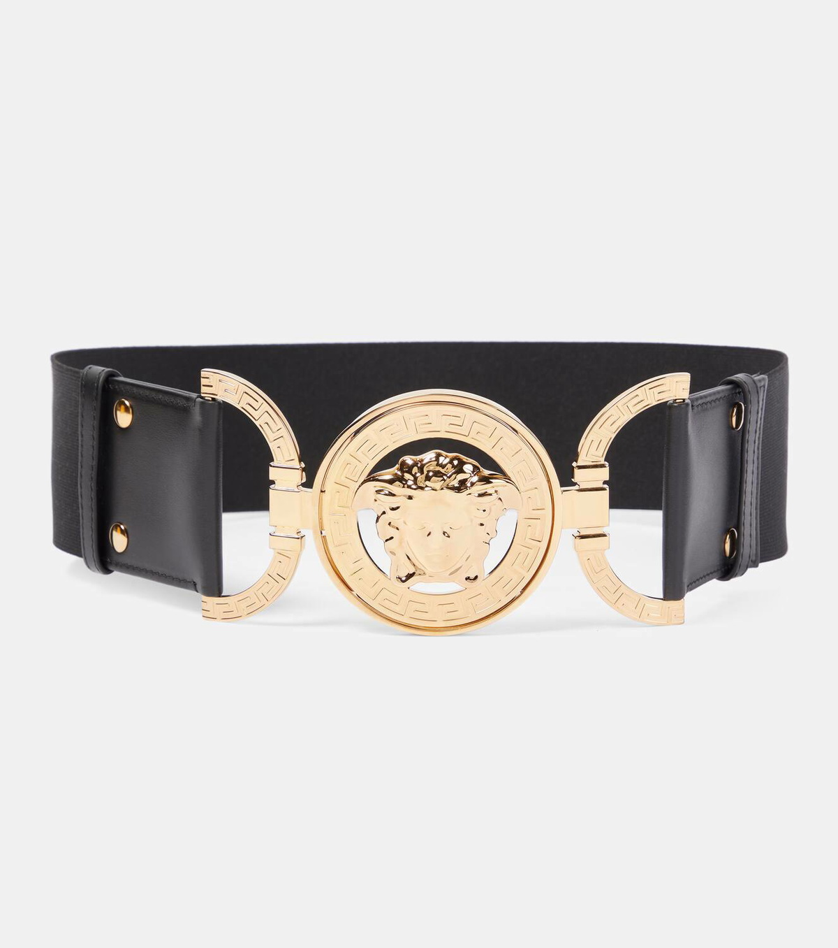 Versace Medusa '95 Wide leather belt Versace