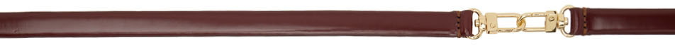 TOTEME Brown Double Clasp Belt Toteme