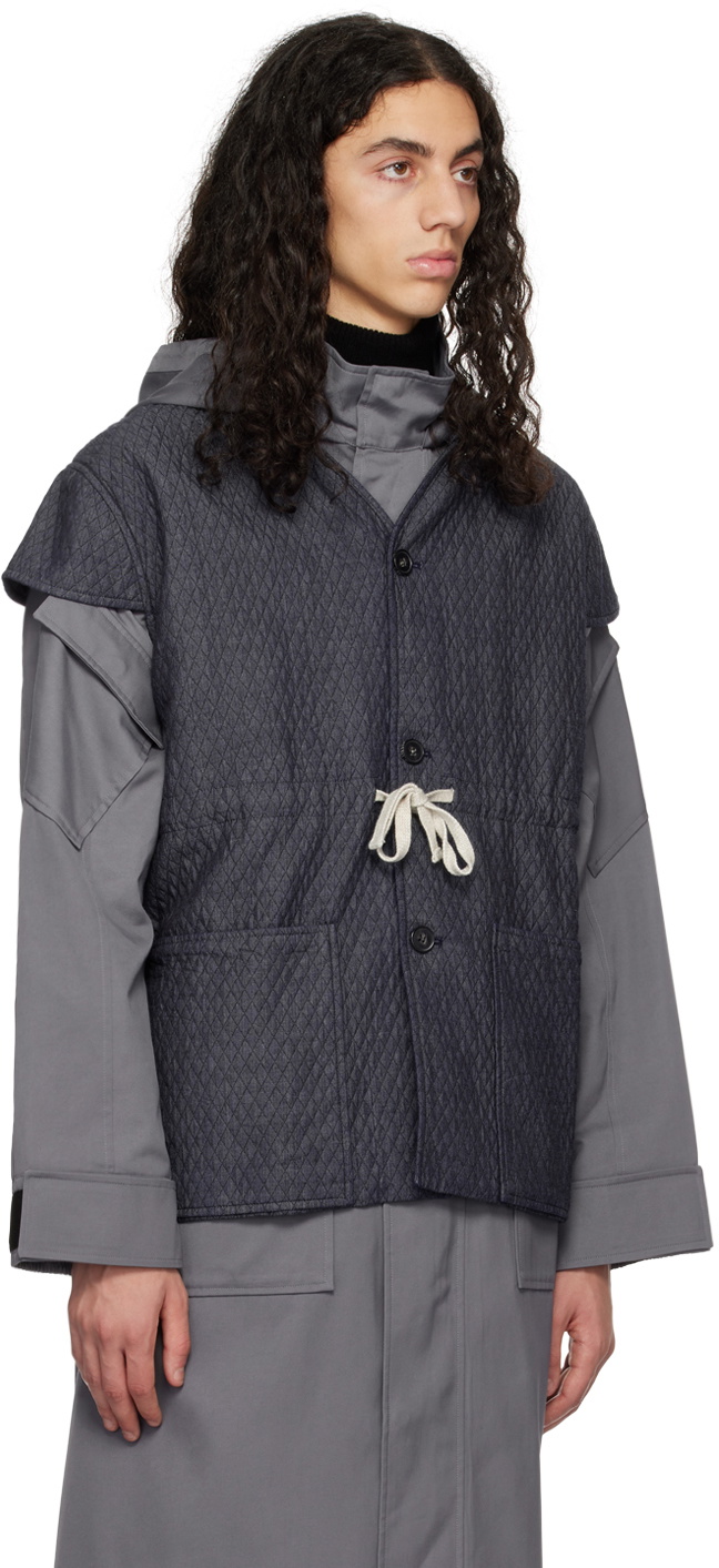 HGBB STUDIO Indigo Taboo Vest HGBB STUDIO