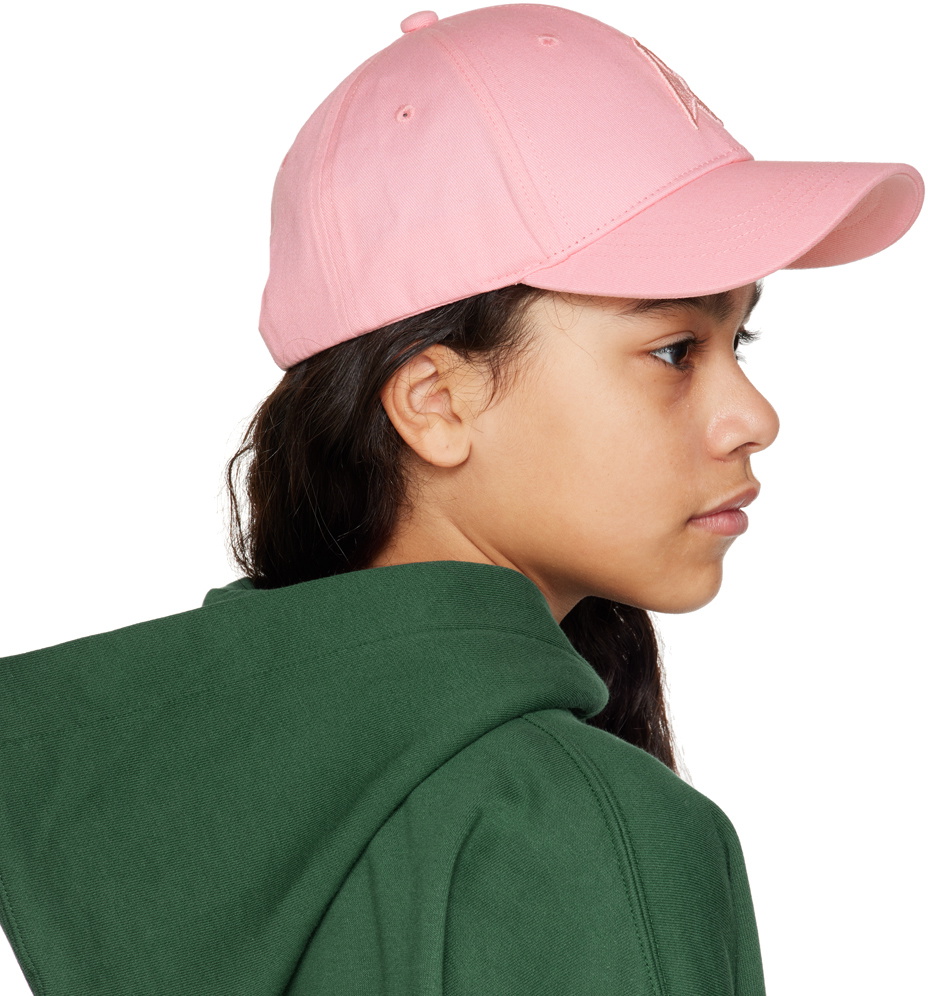 Golden Goose Kids Pink Star Cap Golden Goose Deluxe Brand