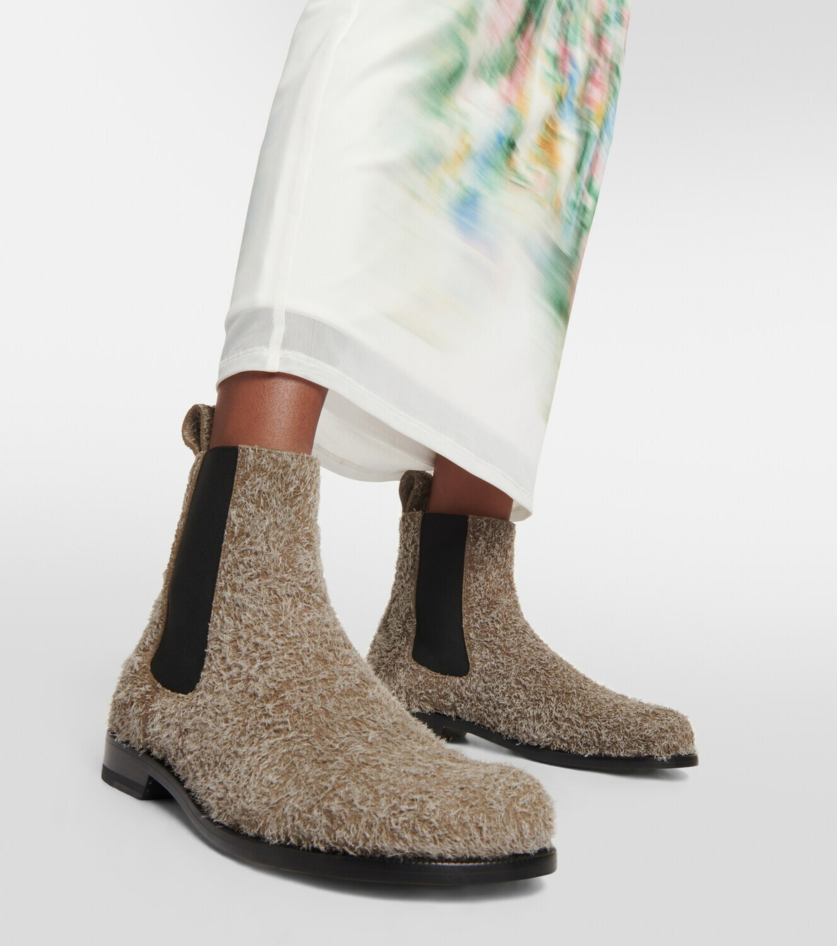 Loewe Terra leather Chelsea boots Loewe