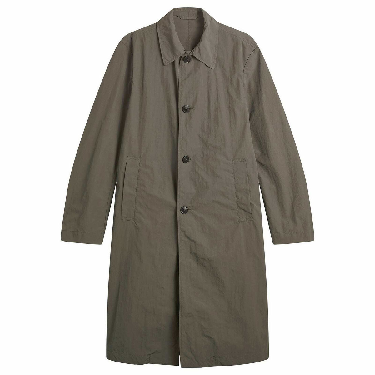 Dries Van Noten Men's Washed Water Repellent Trench Coat in Khaki Dries ...