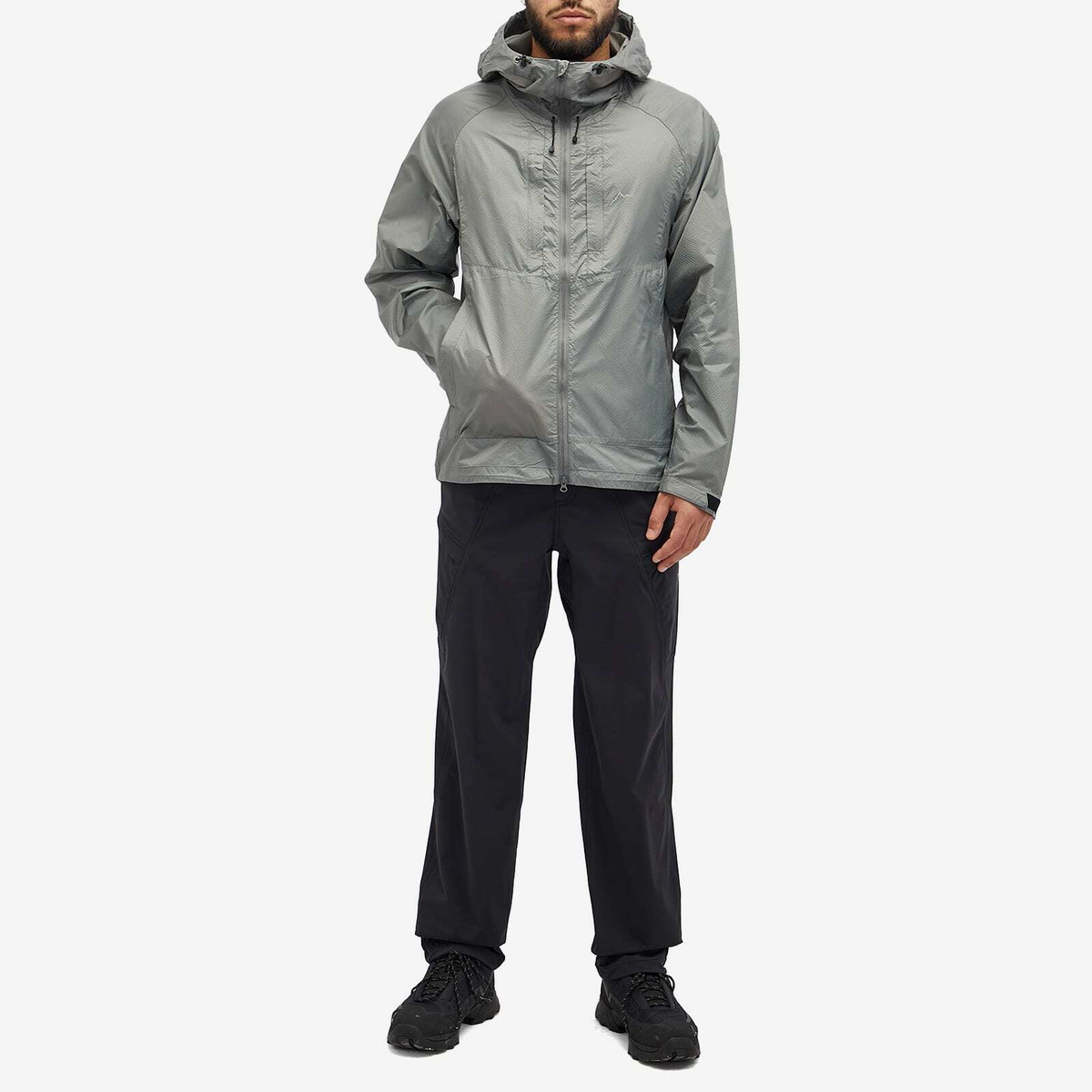 CAYL Men's Ripstop Nylon Jacket in Grey CAYL