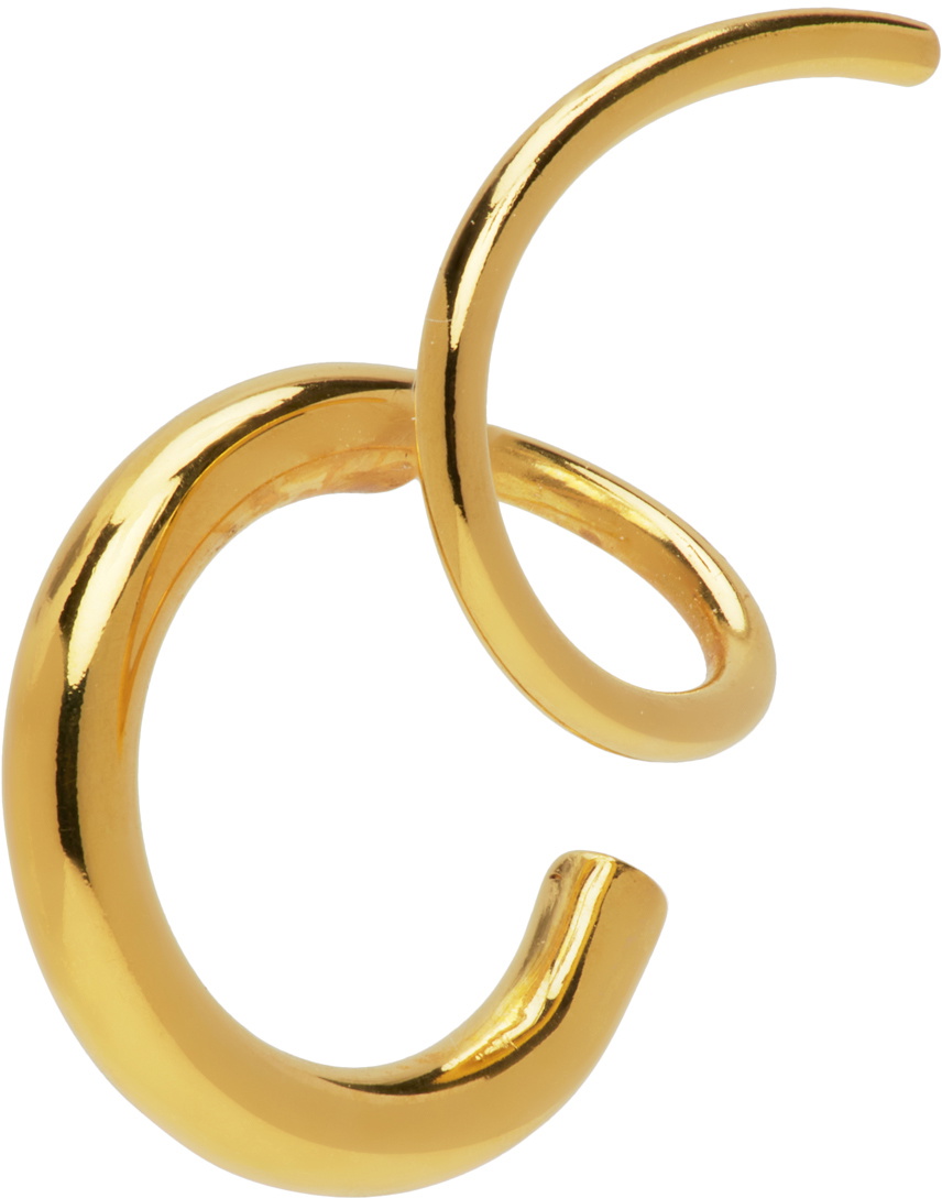 Maria Black Gold Dogma Twirl Earring Maria Black