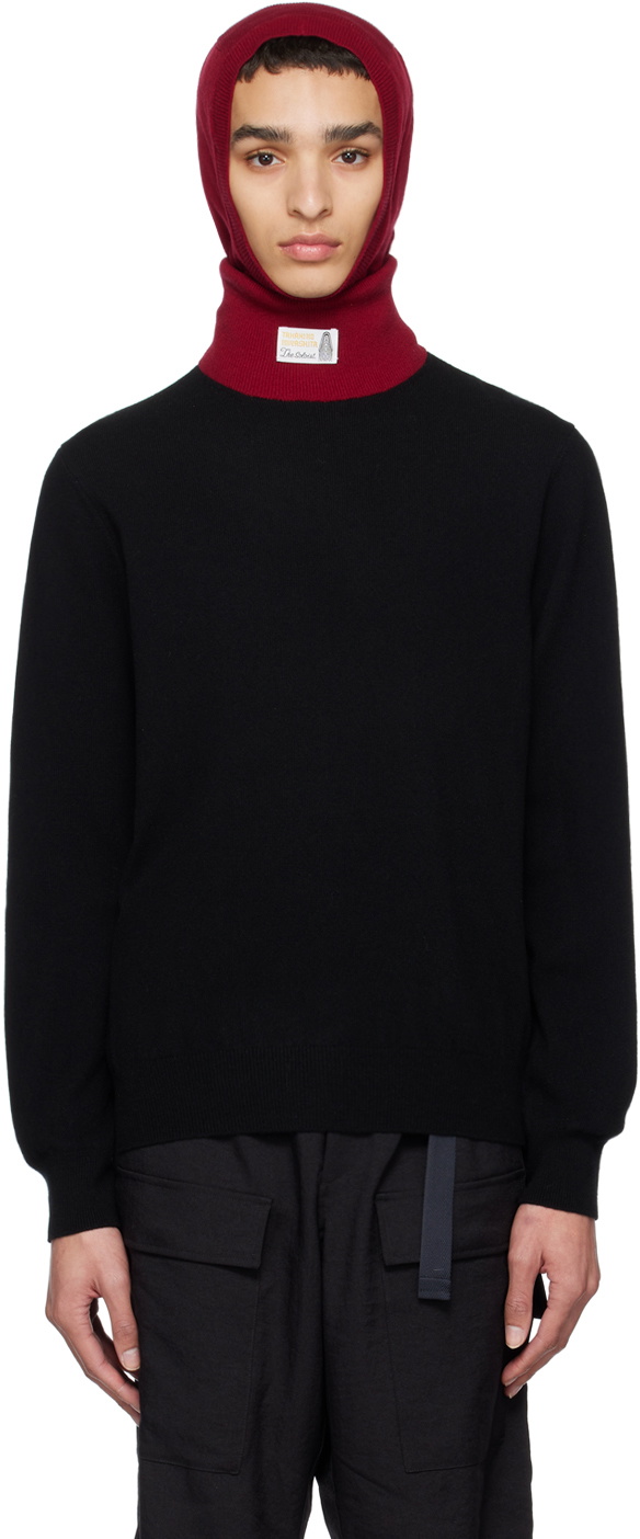 TAKAHIROMIYASHITA TheSoloist. Black Patch Hoodie TAKAHIROMIYASHITA ...