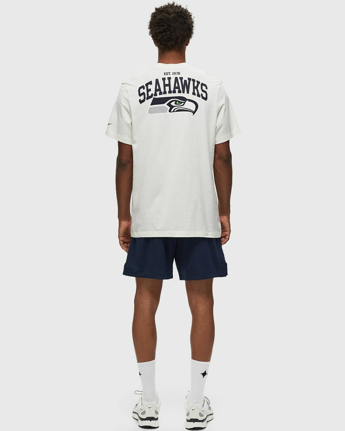 Nike Nfl Seattle Seahawks Essential Cotton Tee White Shortsleeves/Team ...