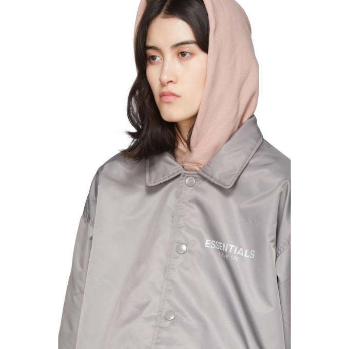 Essentials Grey Logo Jacket Essentials