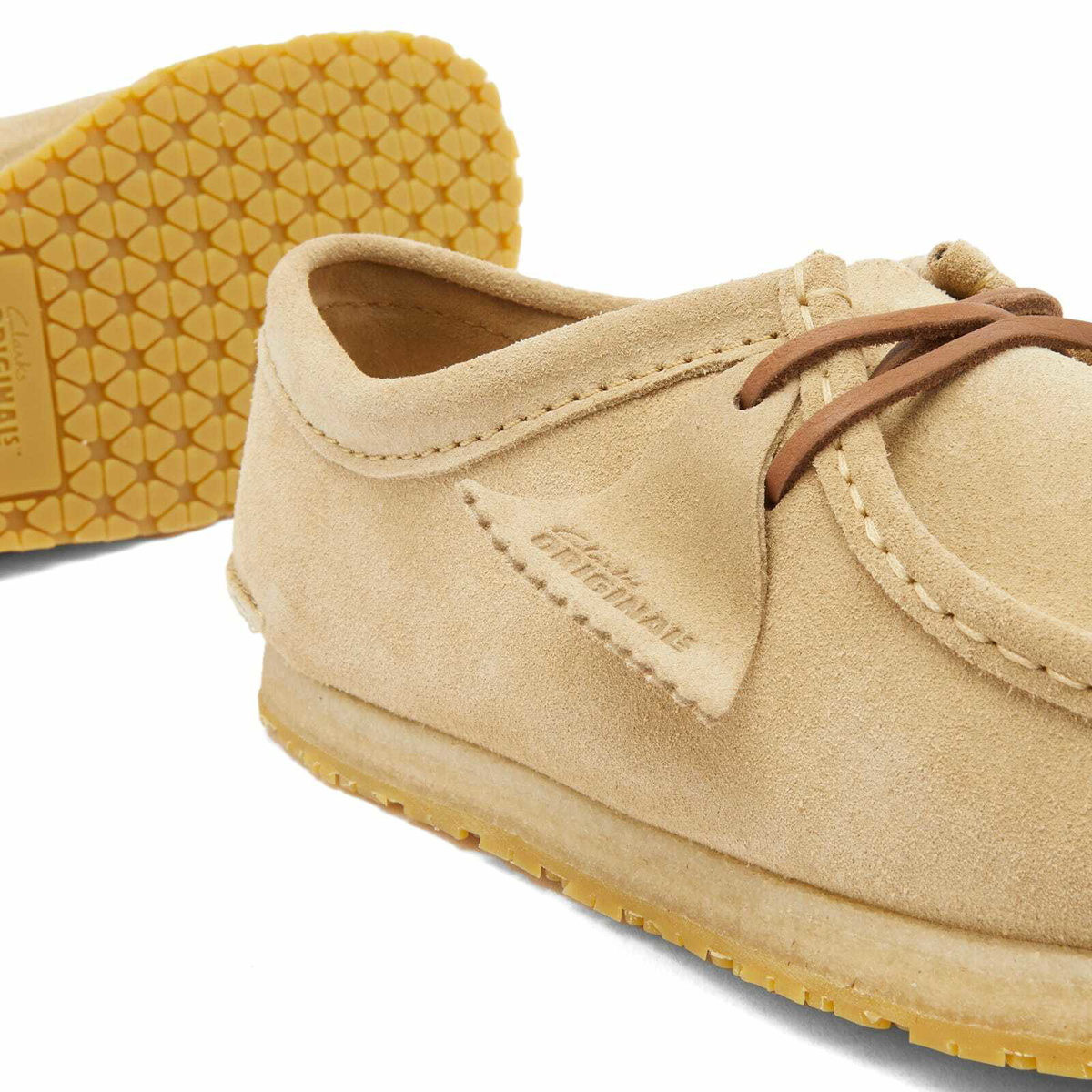 Clarks Originals Men's Godney Lace in Dark Sand Suede Clarks Originals