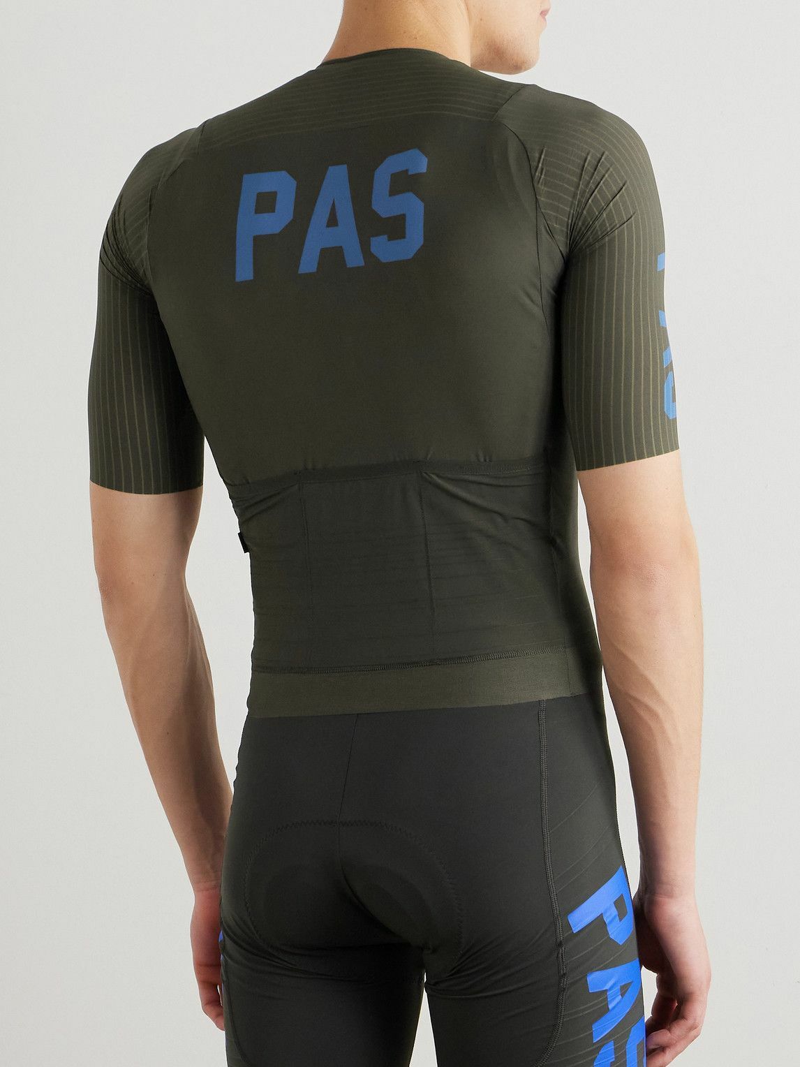 Pas Normal Studios - Mechanism Logo-Print Cycling Jersey - Green Pas ...