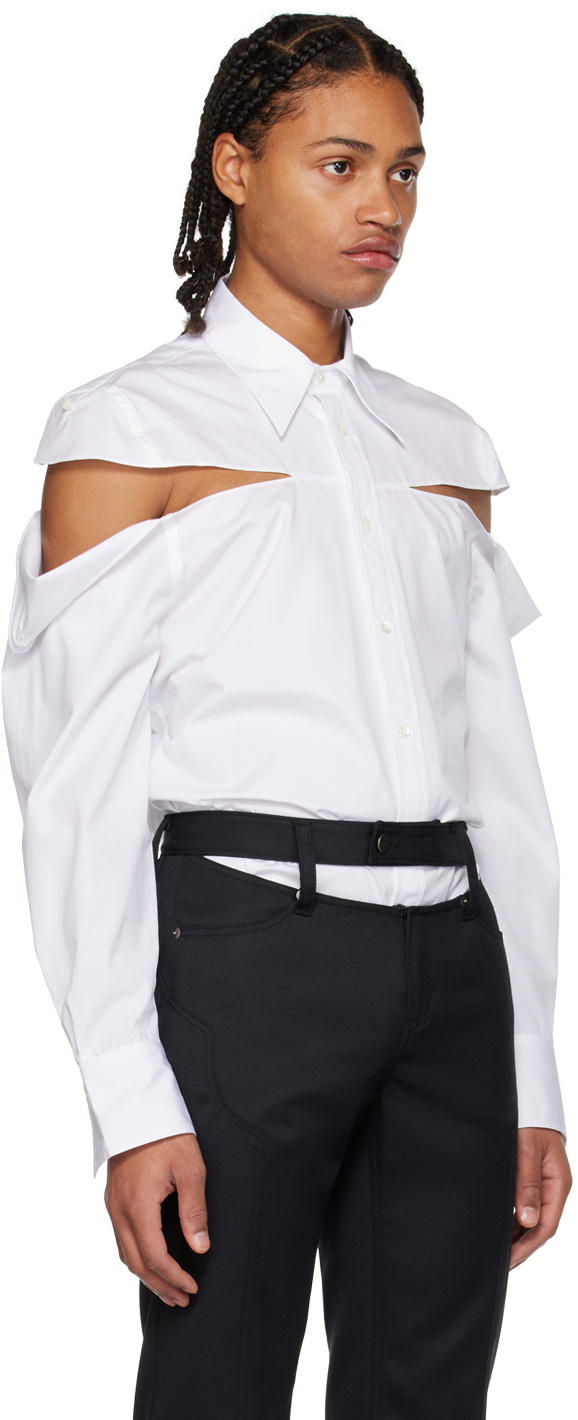 K.NGSLEY White Hanky Shirt